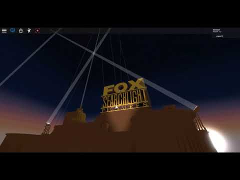 Fox searchlight pictures rare logo in roblox - YouTube