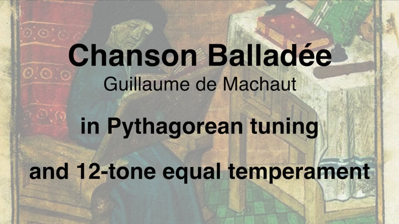Chanson Balladée by Guillaume de Machaut - YouTube