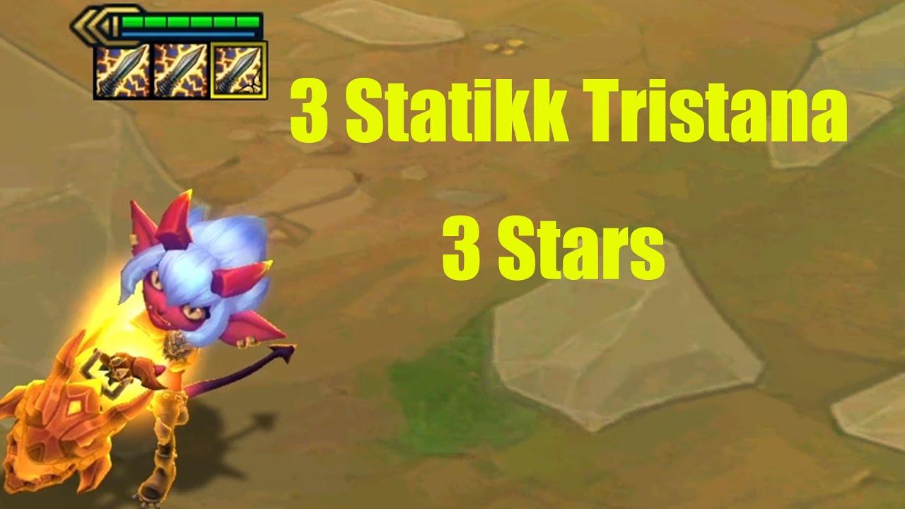 3 Statikk Tristana ⭐⭐⭐ 3 Star Tft Set 5 5 Tristana 3 Dao Điện Youtube