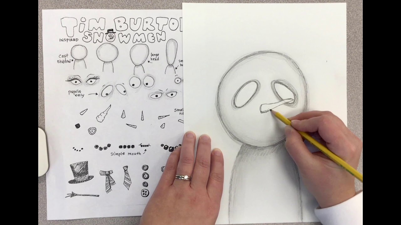 Tim Burton Snowman - YouTube