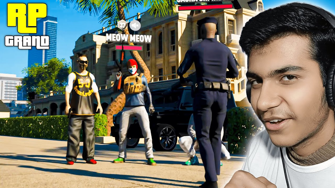 FIRST DAY IN GTA 5 RP || RP GRAND MOBILE GAMEPLAY - YouTube