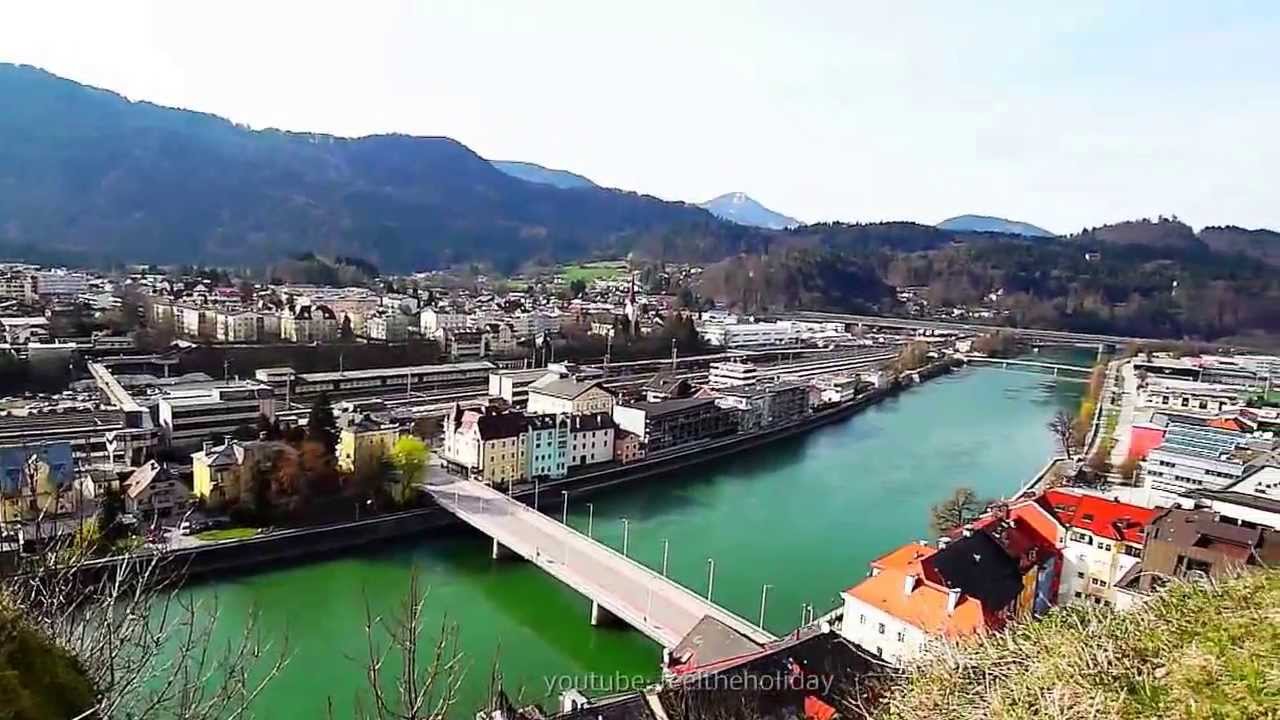 Kufstein Perle Tirols am Inn.Blick View from von der Festung fortress ...