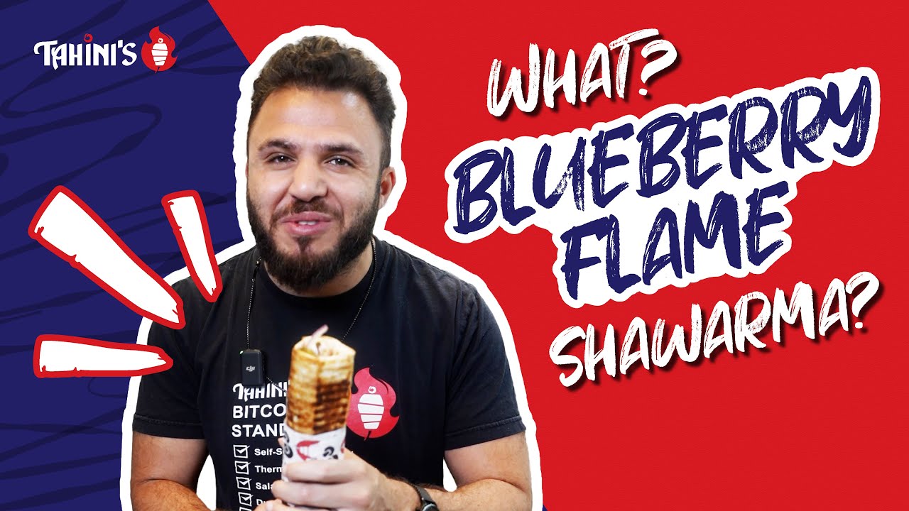 How To Make A Blueberry Shawarma (Wait, What?!) @alitahinis - YouTube