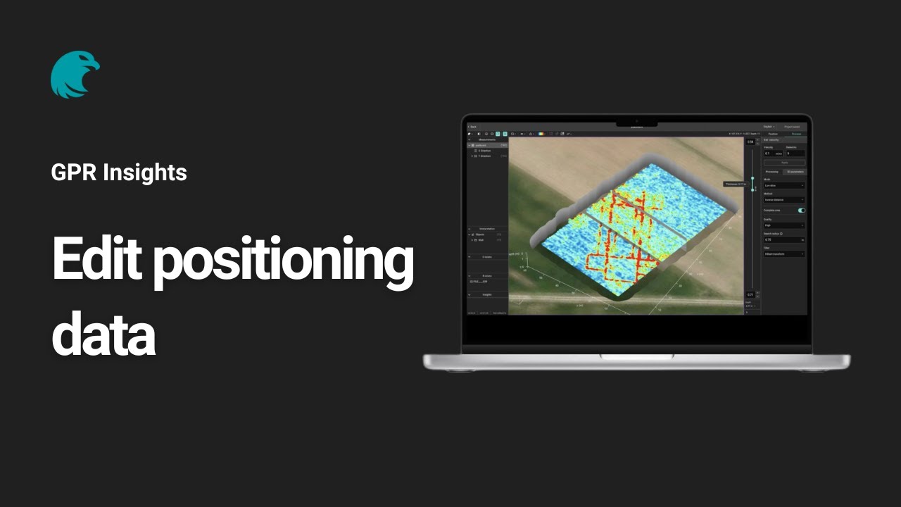 How to edit positioning data | GPR Insights Tutorials - YouTube