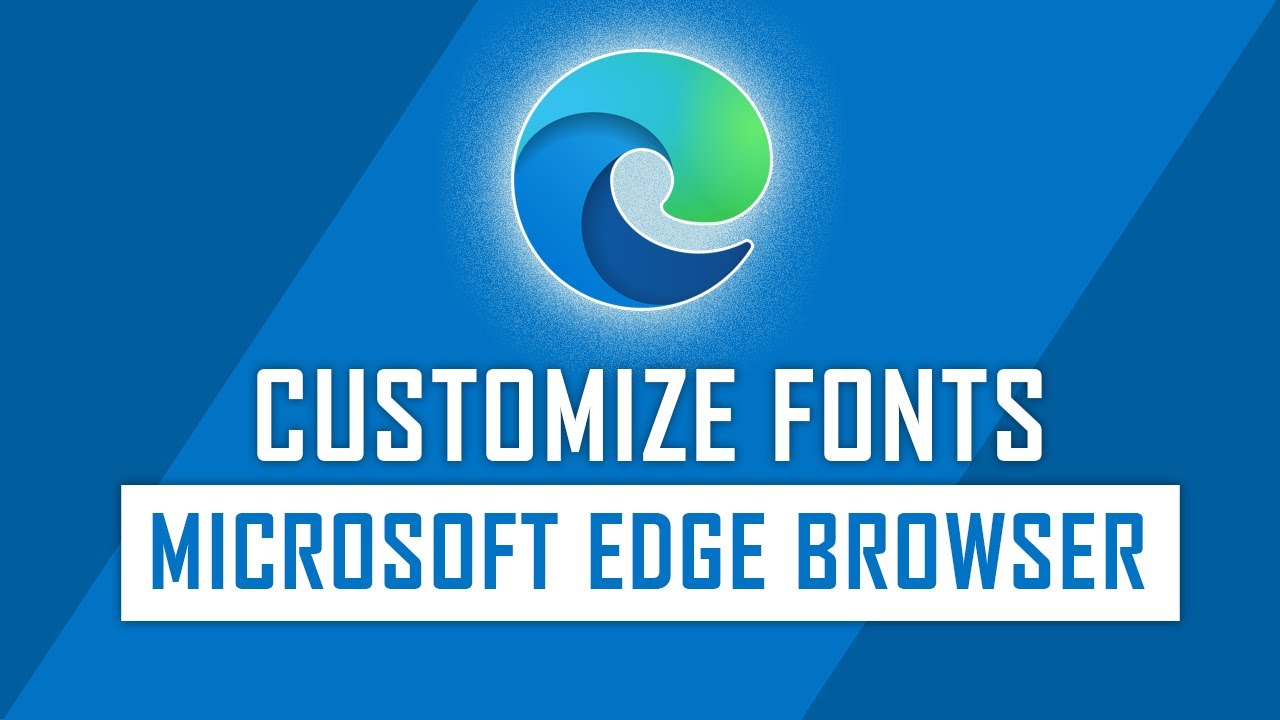 How to Customize Website Fonts While Browsing on Edge Browser - YouTube