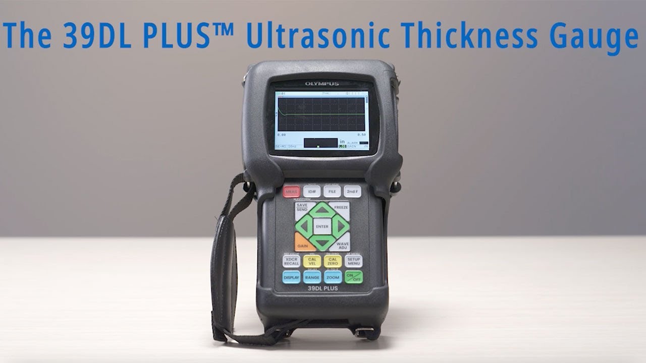 Introducing the 39DL PLUS™ Ultrasonic Thickness Gauge - YouTube