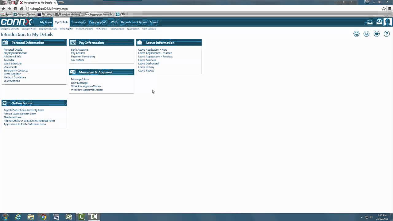Connx Training video - YouTube