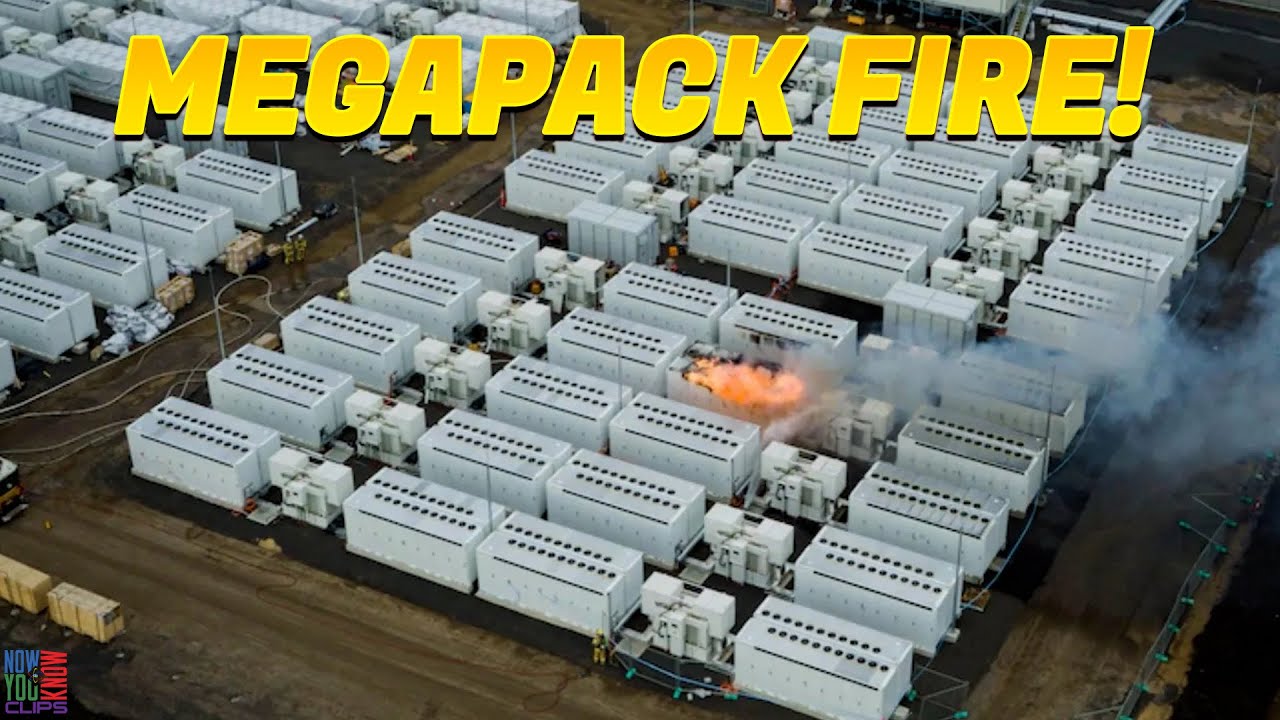 Tesla Megapack Fire | TTN Clips - YouTube