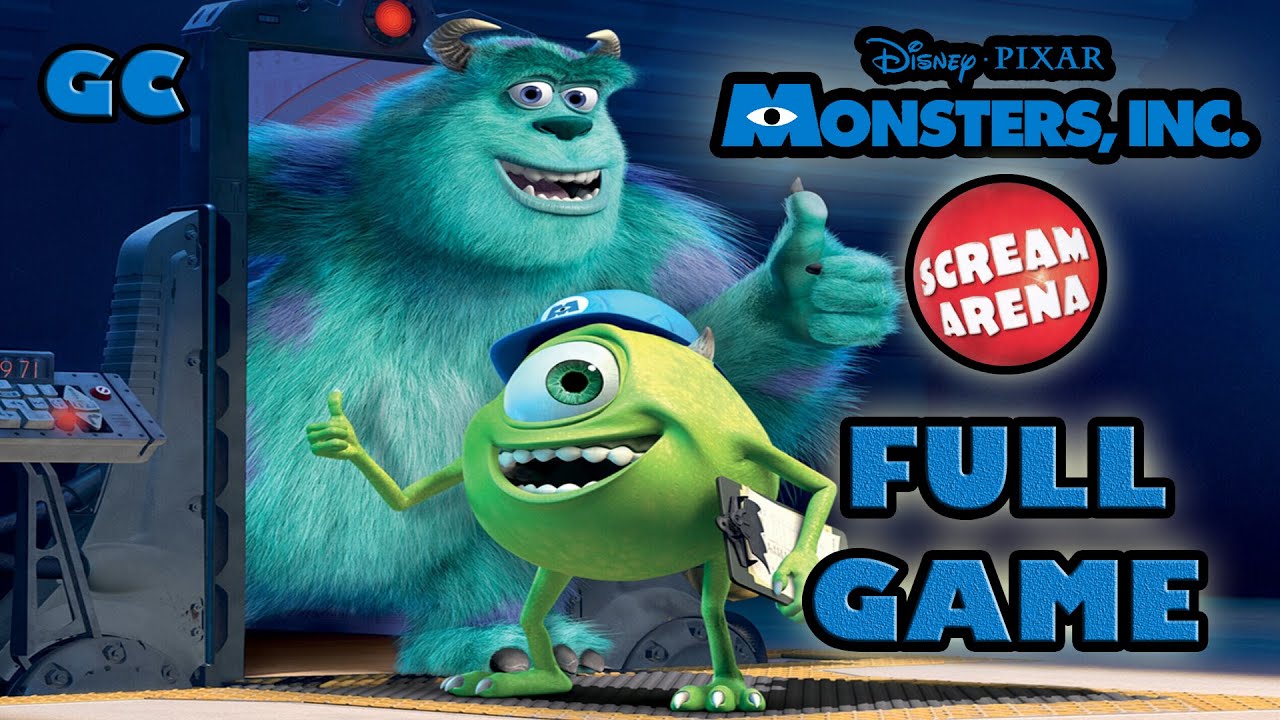 Monsters, Inc. Scream Arena FULL GAME Longplay (GC) - YouTube
