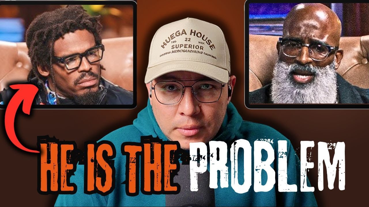 Cam Newton Broken Masculinity And Jason Wilson Breaks Him - YouTube
