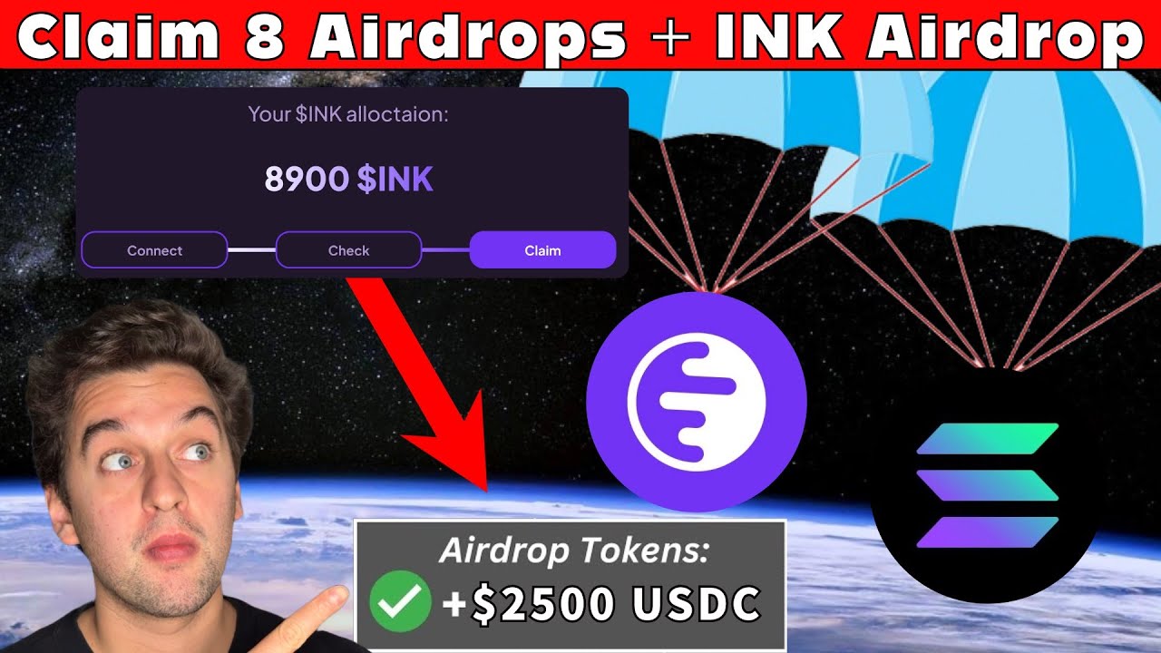Claim 8 Airdrops + INK Airdrop - DO THIS NOW - YouTube