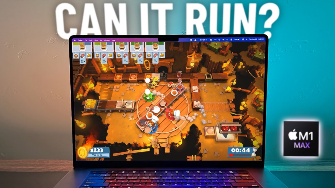 Overcooked 2 on Macbook Pro with M1 Max - YouTube
