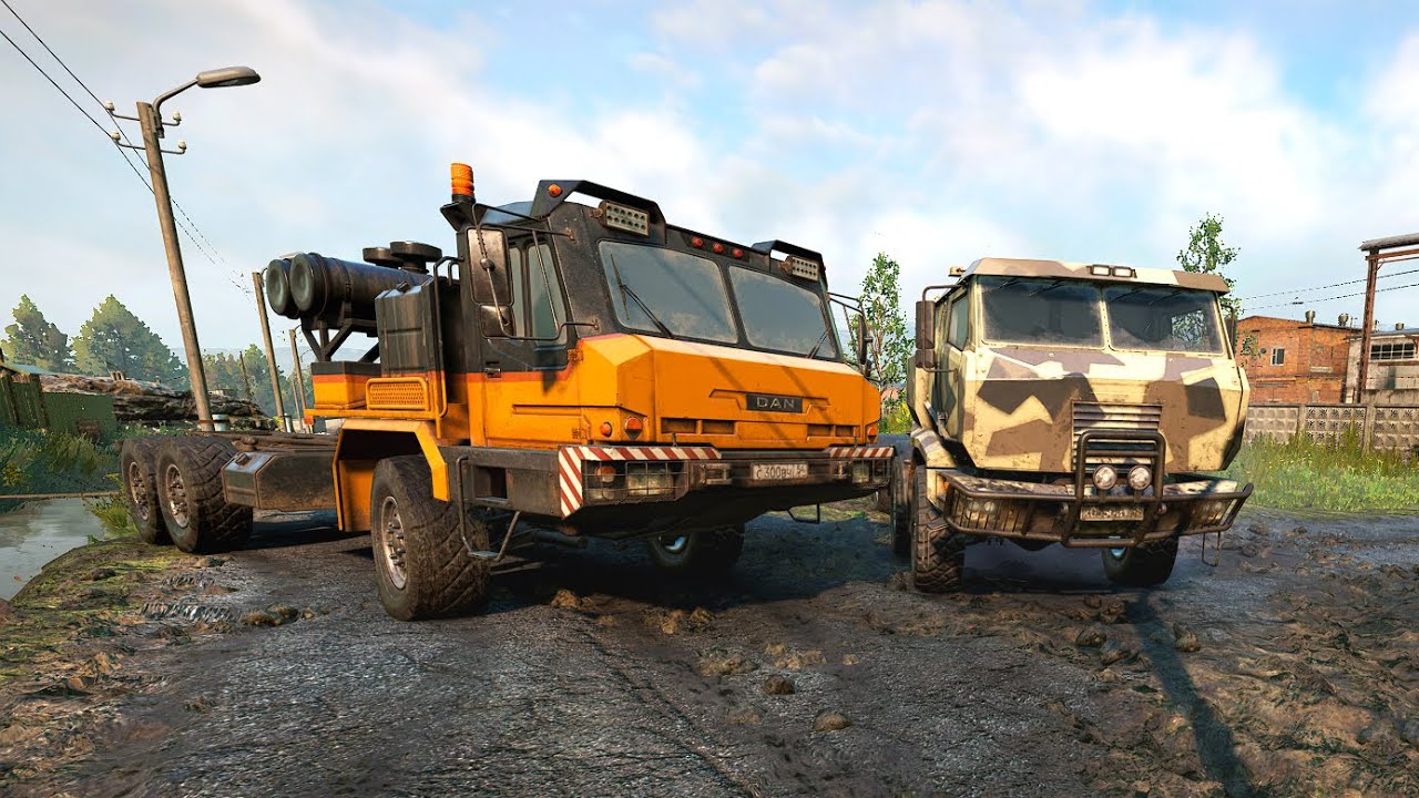 SnowRunner - DAN 96320 Heavy Truck Full Location ( Snow Runner Gameplay ...