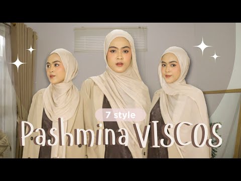 Tutorial pashmina viscose!!! Simple banget dan kekinian