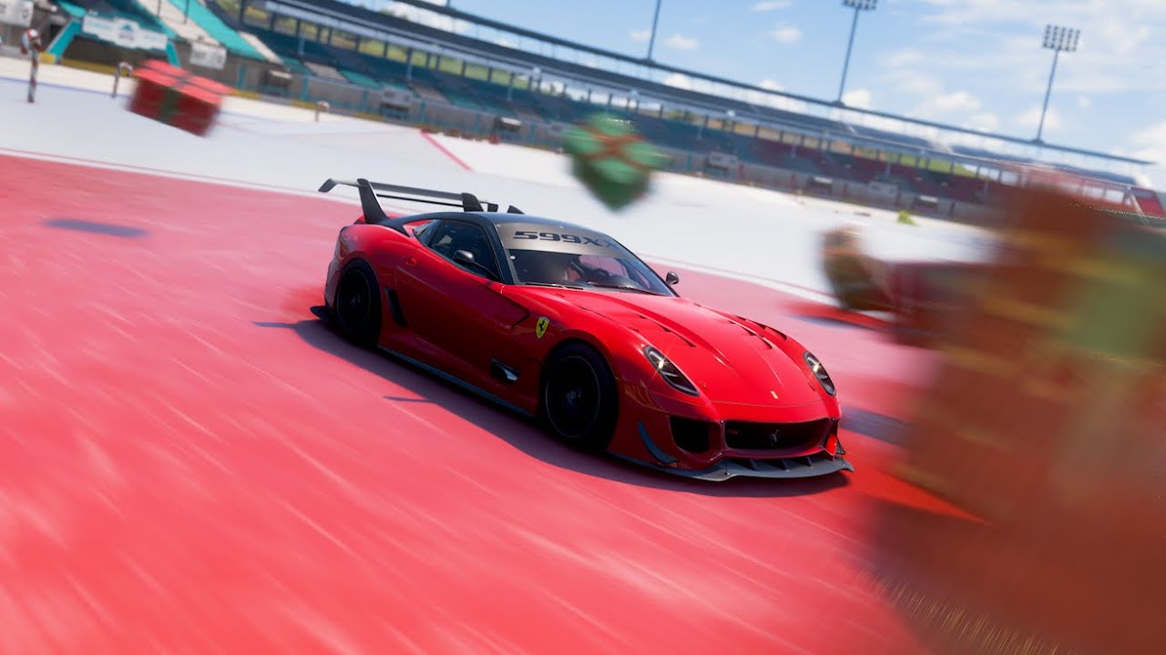 Forza horizon 5: The new ice rink gameplay - YouTube