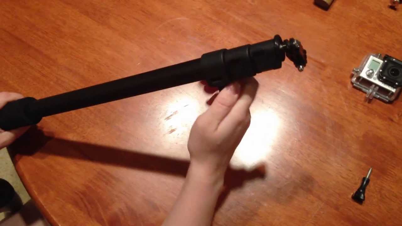 DIY: Extendable GoPro Pole ORIGINAL - YouTube