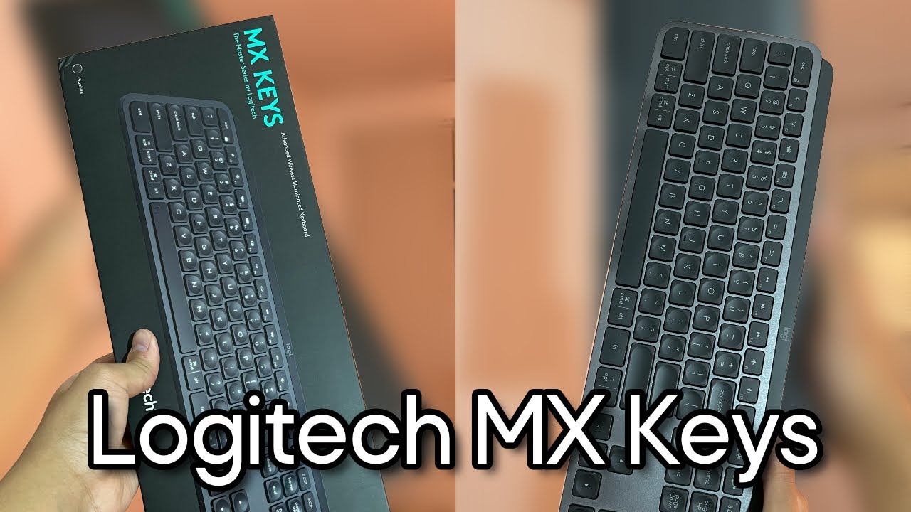 Logitech MX Keys Unboxing | Unboxing + Typing ASMR! - YouTube