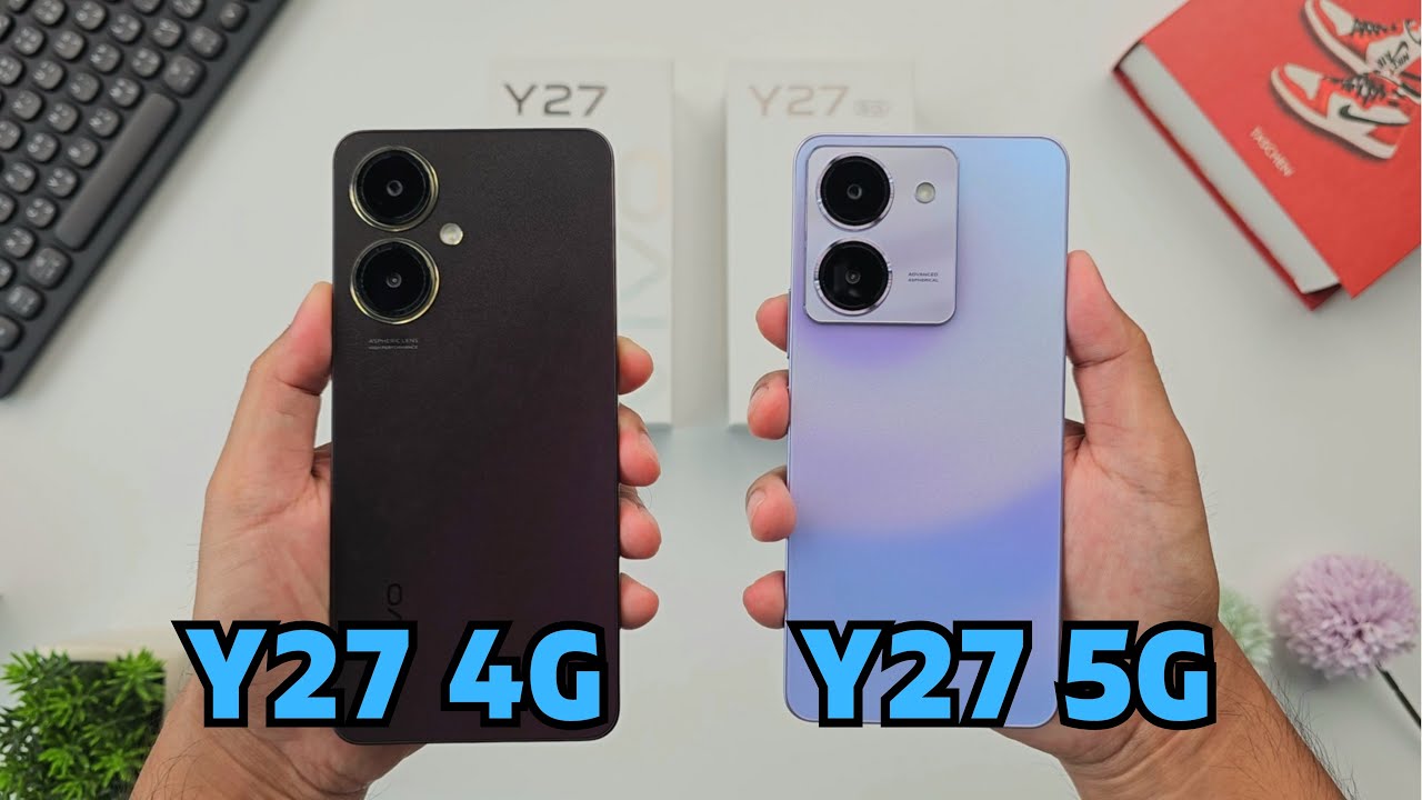 แกะกล่อง + พรีวิว เครื่องขายจริง VIVO Y27 5G และ VIVO Y27 4G - YouTube