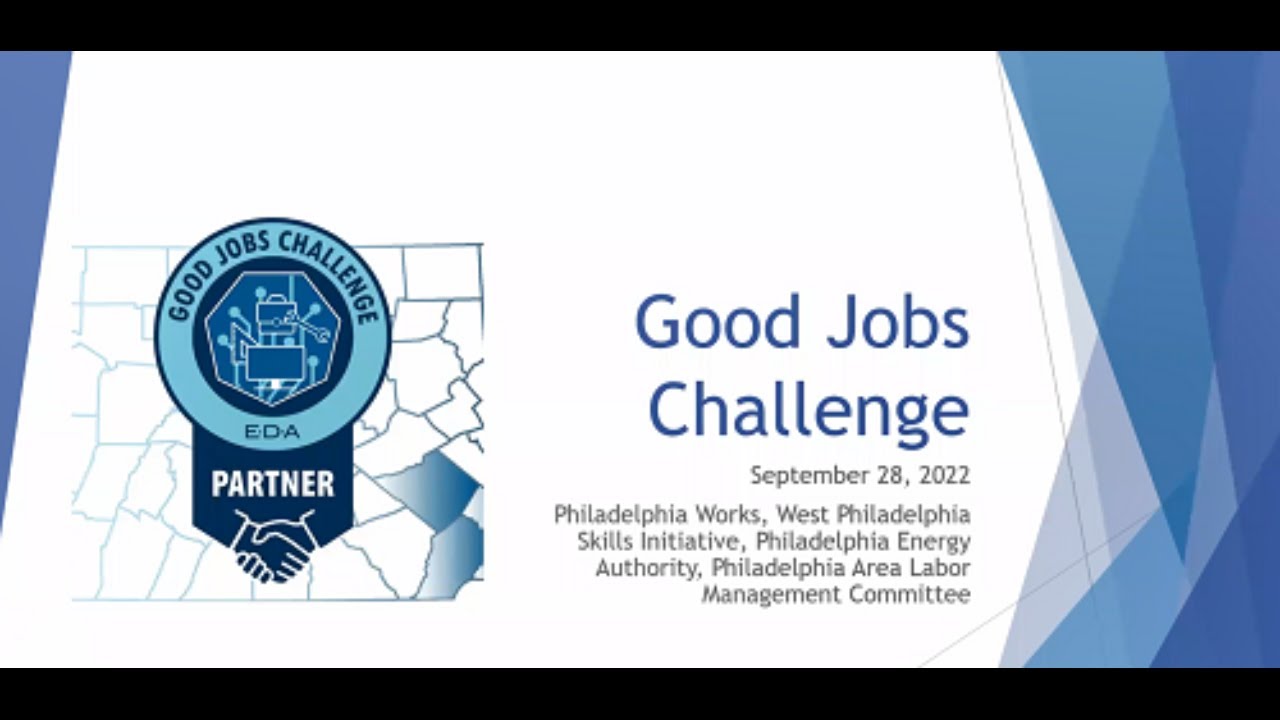 Good Jobs Challenge Webinar - YouTube