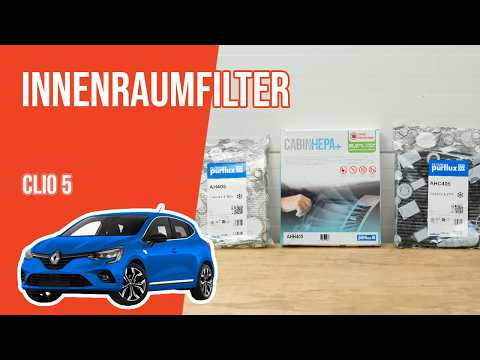 Wie Clio 5 Innenraumfilter wechseln 👃
