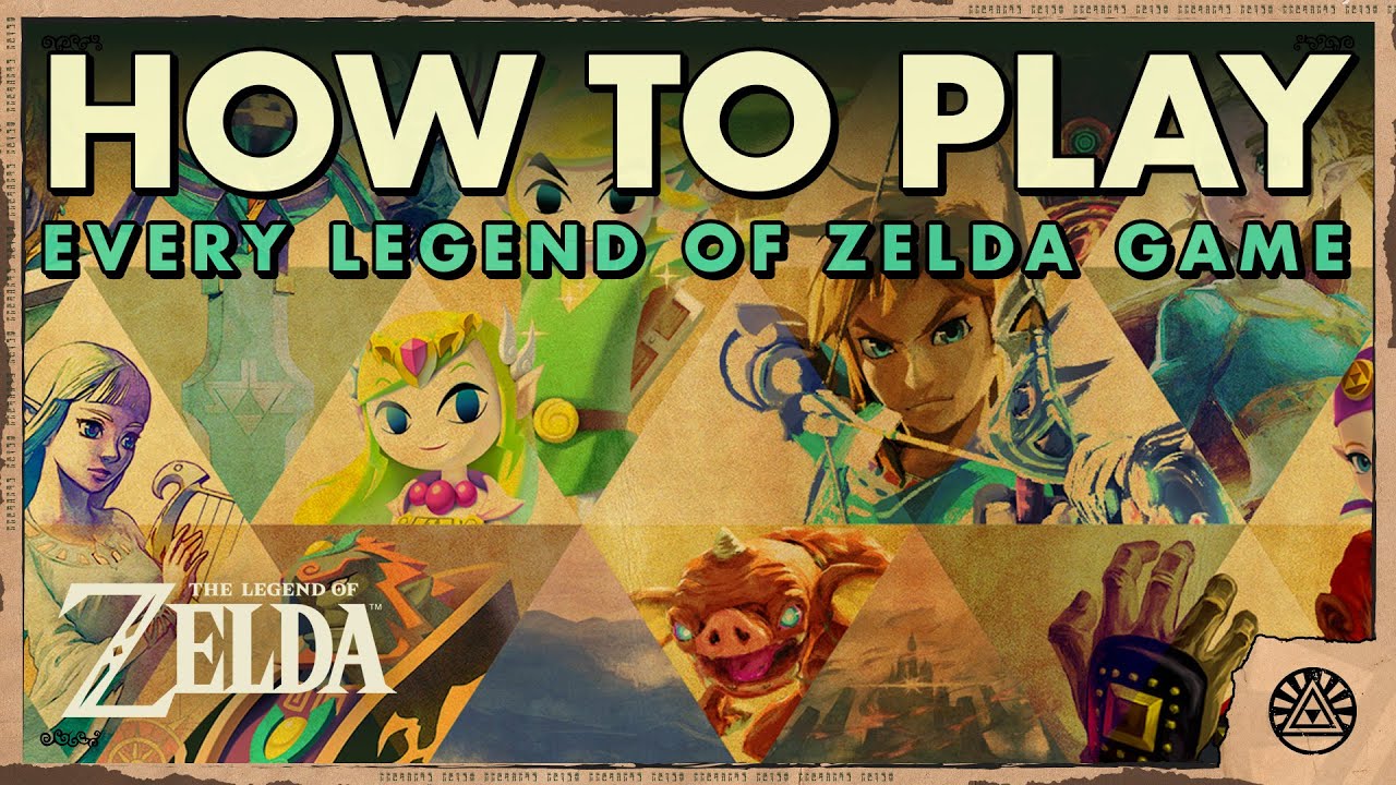 How to play every Legend of Zelda game - YouTube