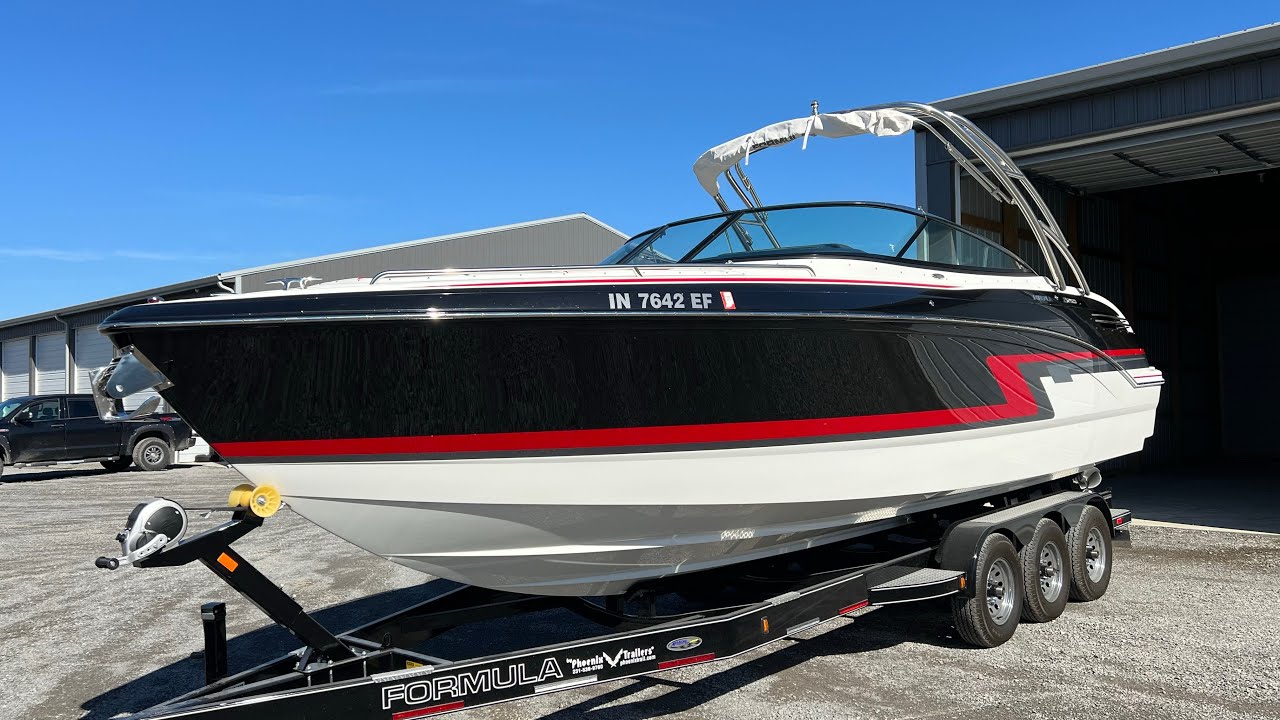 2019 Formula 290 BR twin 6.2s 101 hrs! For Sale - YouTube