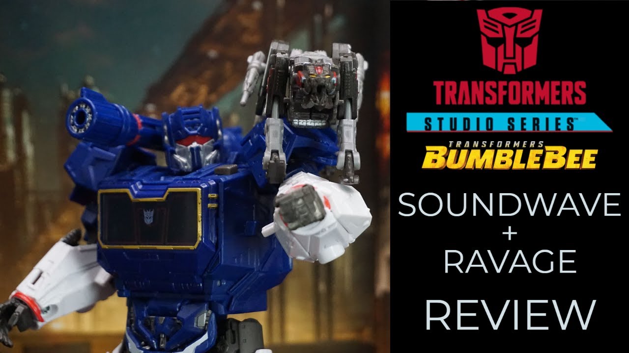 Transformers Studio Series Soundwave + Ravage Review - YouTube