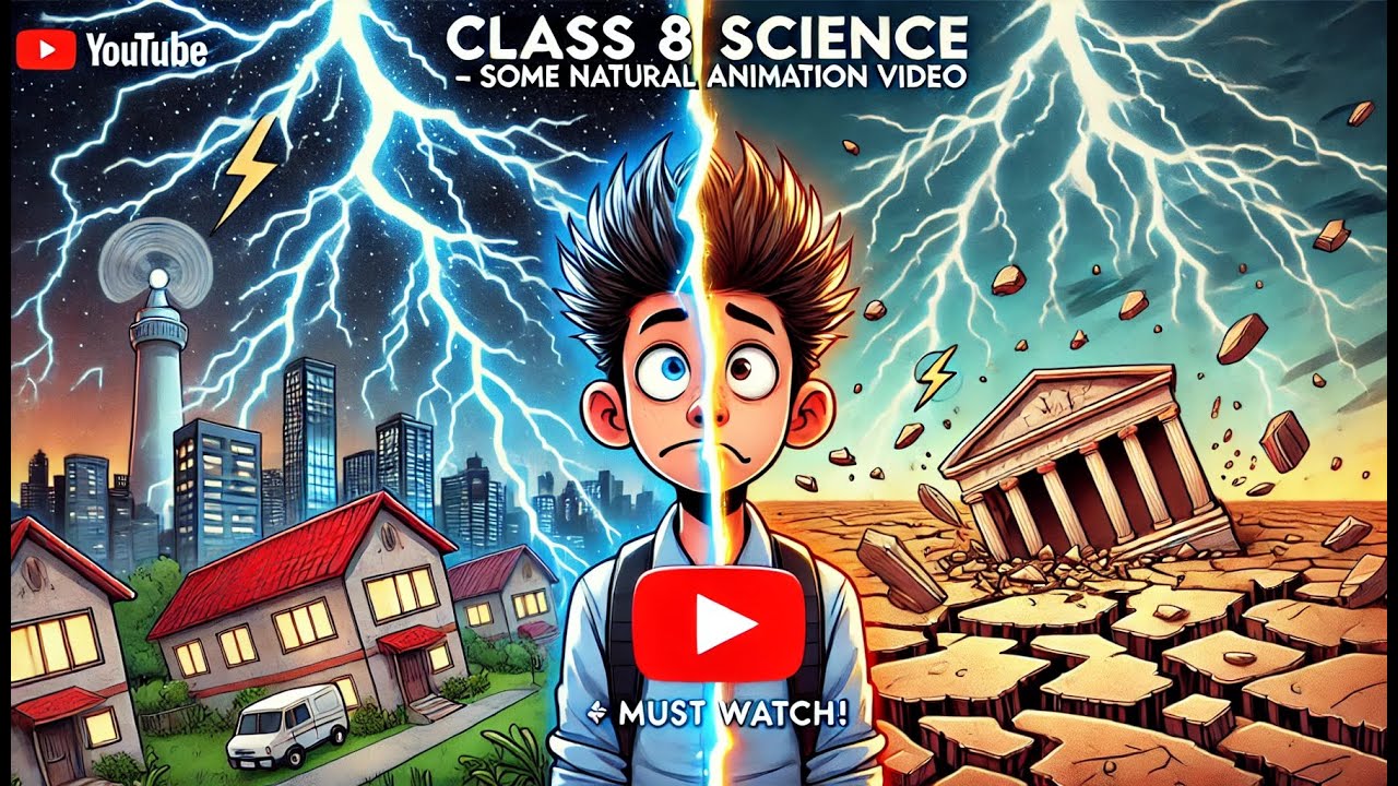 CBSE Class 8 || Science || Some Natural Phenomena || Animation || in ...