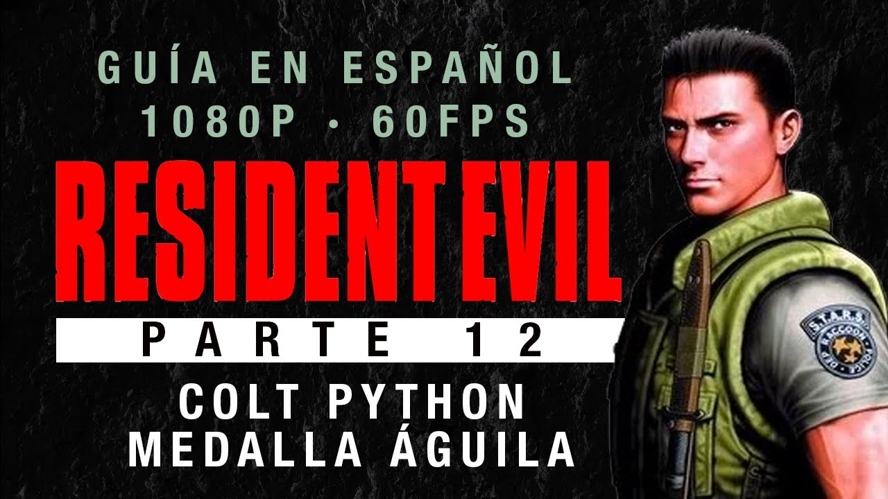 Resident Evil [PSX] | Colt Python | Medalla Águila - YouTube
