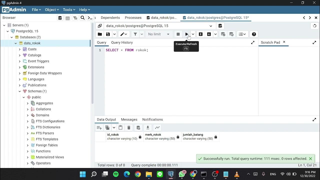 TUBES SISTEM BASIS DATA HOT BACKUP DI POSTGRE - YouTube
