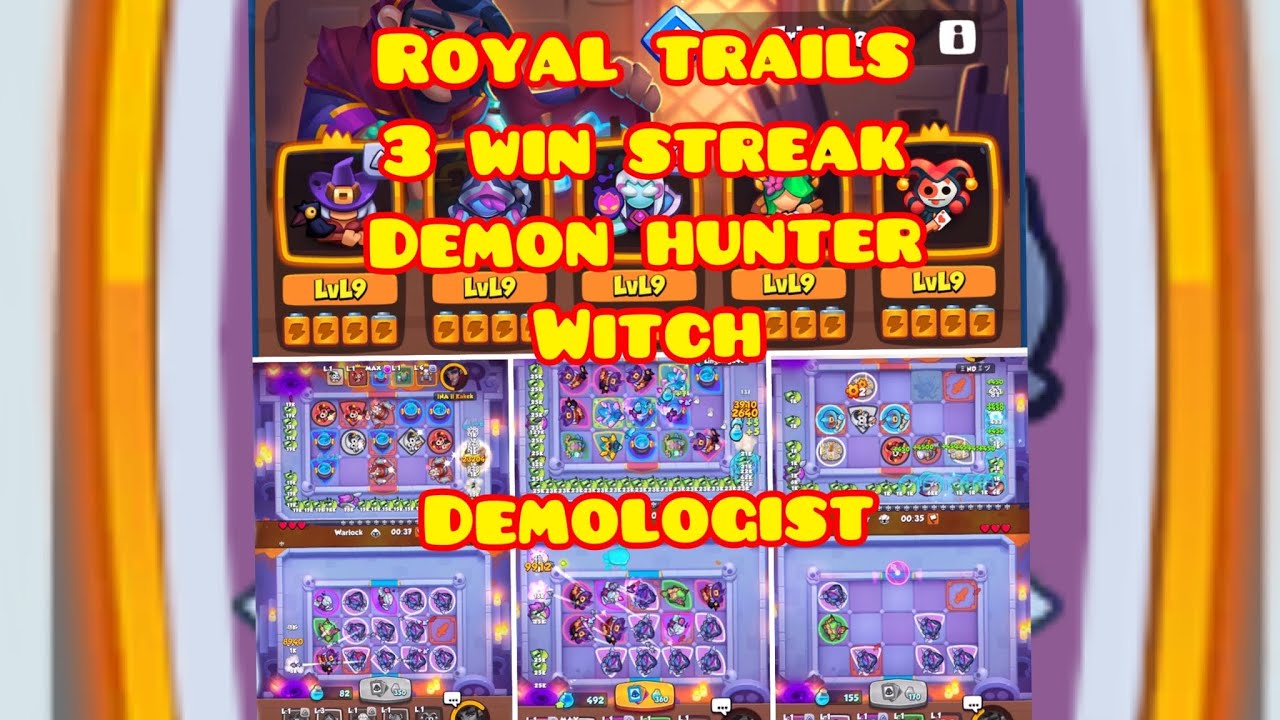 Rush Royale | Royal trails | rush Royale best deck for royal trails ...