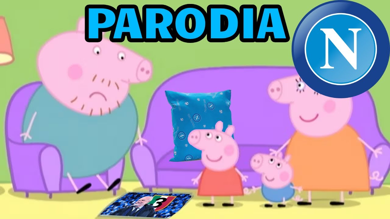 Peppa Pig PARODIA NAPOLETANA - Papà Pig Perde gli occhiali - YouTube
