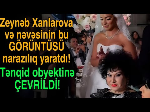 Zeynəb Xanlarova və nəvəsinin bu görüntüsü narazılıq yaratdı, tənqid obyektinə çevrilib.