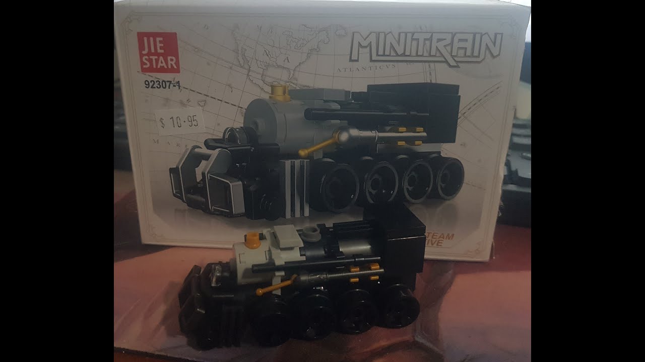Jie Star Minitrains ep 3 bigboy steam locomotive - YouTube