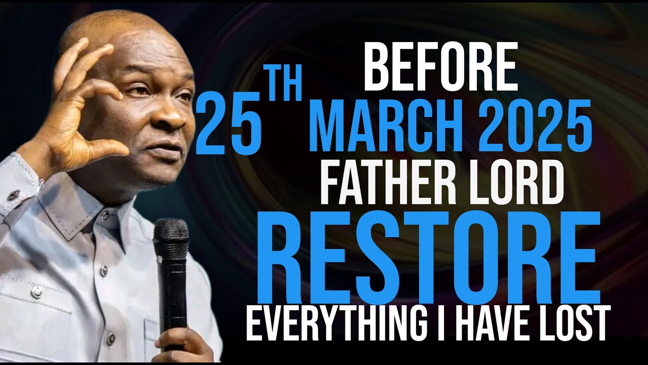 FATHER LORD RESTORE EVERYTHING I HAVE LOST B4 25 MARCH [ MIDNIGHT ...