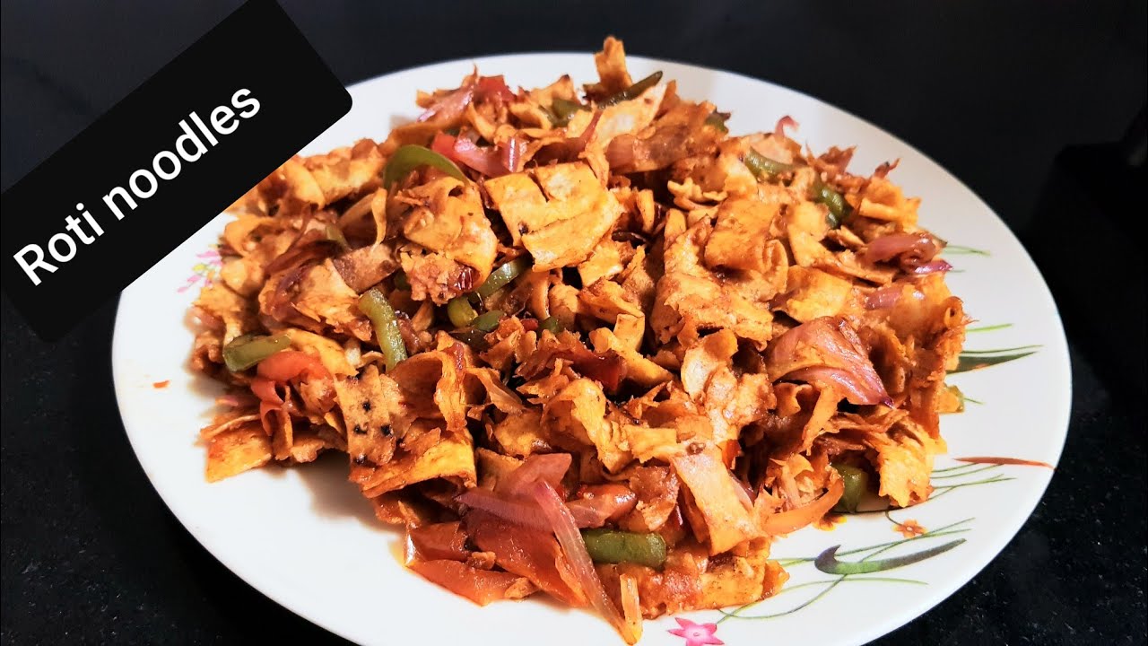 Basi Roti Se Banaye Tasty Nashta Stale Roti Recipe Roti Noodles basi-roti-se-banaye-tasty-nashta-stale-roti-recipe-roti-noodles
