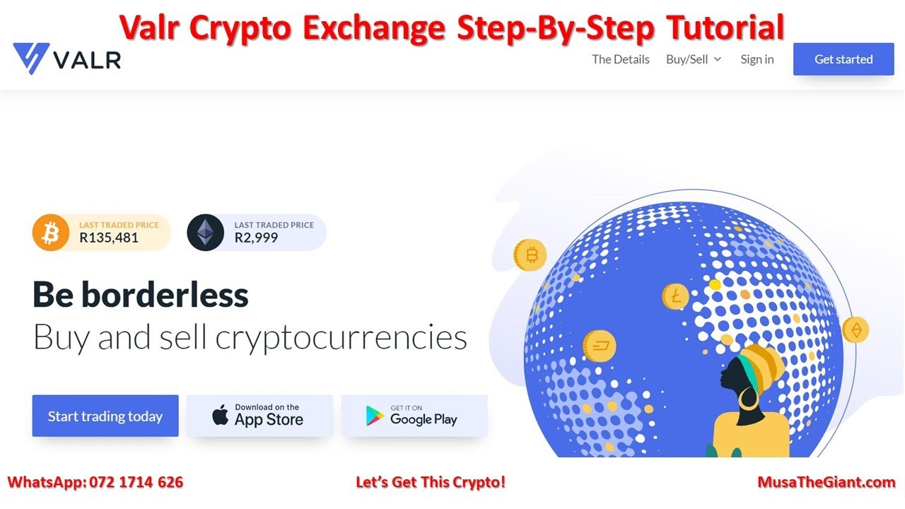 Valr Bitcoin Wallet Step-By-Step Tutorial - YouTube