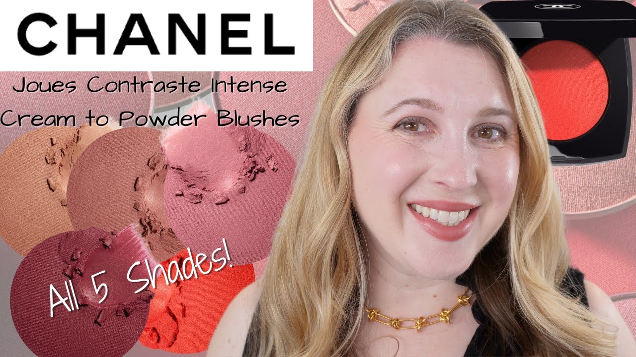 CHANEL Joues Contraste Intense Cream to Powder Blushes - All Shades ...