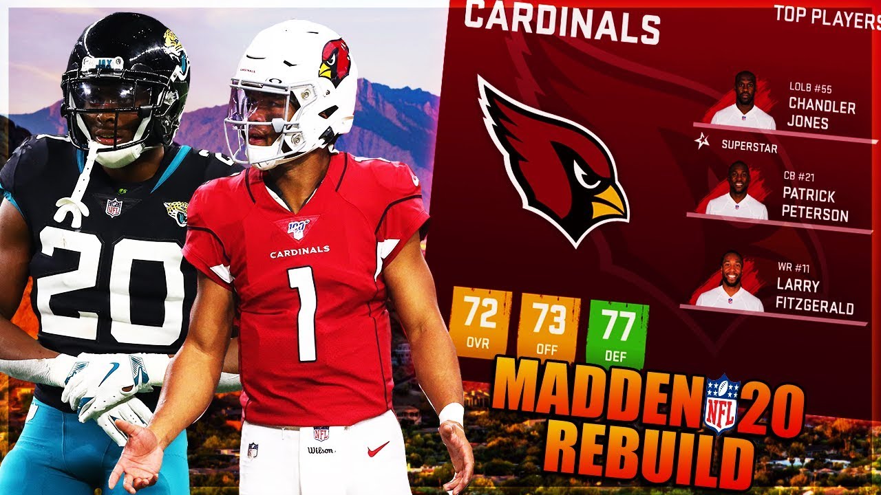 Madden 20 Arizona Cardinals Rebuild | Getting Jalen Ramsey | Franchise ...