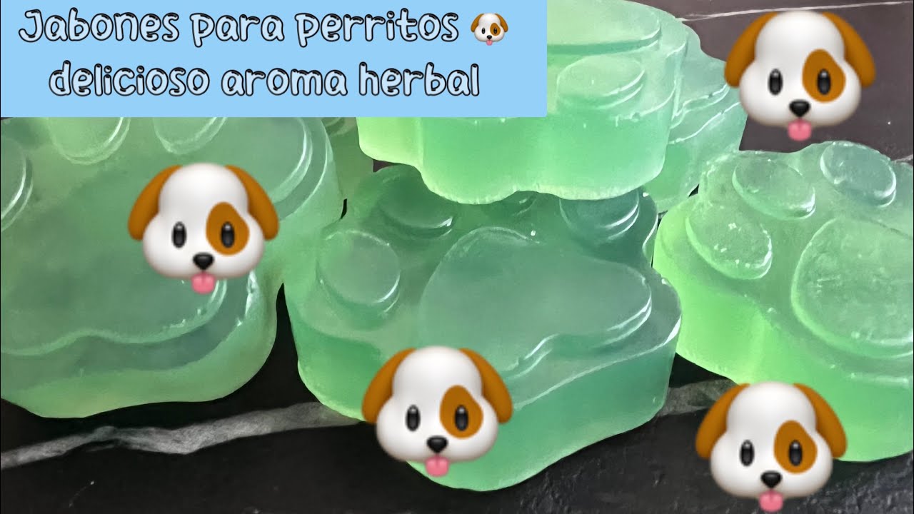JABONES HERBALES ANTI INSECTOS PARA PERRITOS, DERRETIR Y VERTER 👌😍🐶 ...