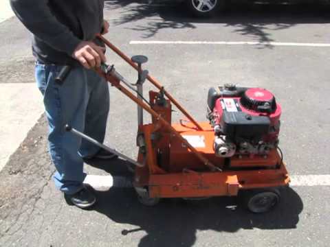 *Sold* Pave Mark PM Eraser Traffic Line Remover Concrete Asphalt ...