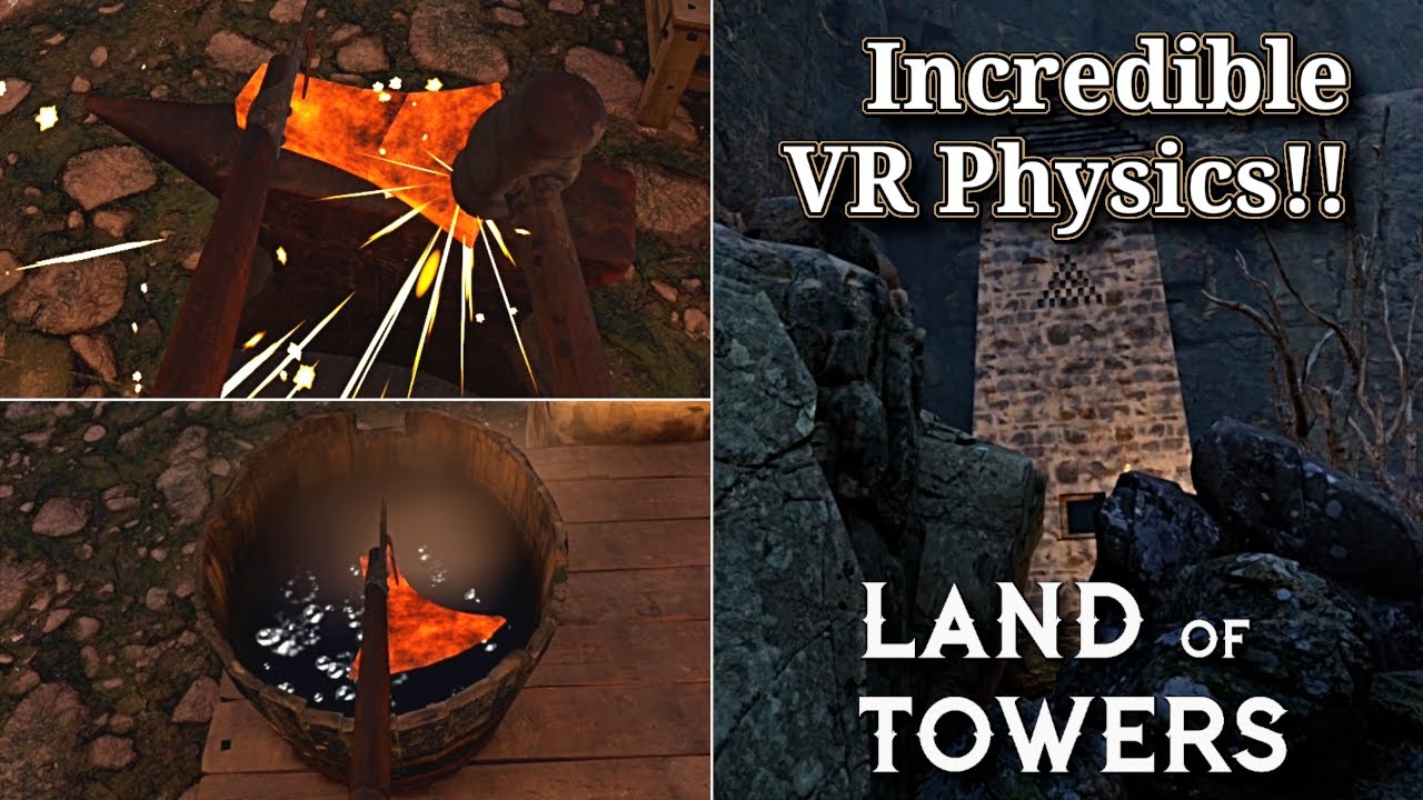 Incredible VR Physics!! | Land of Towers - YouTube