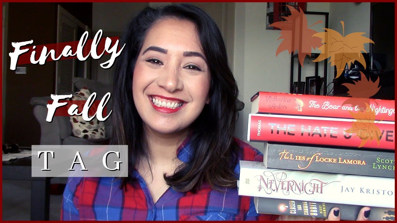 FINALLY FALL Book Tag || September 2019 - YouTube