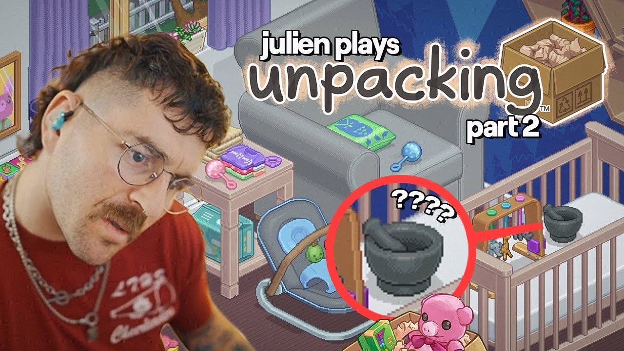 julien organizes your baby nursery | Unpacking pt. 2 - YouTube