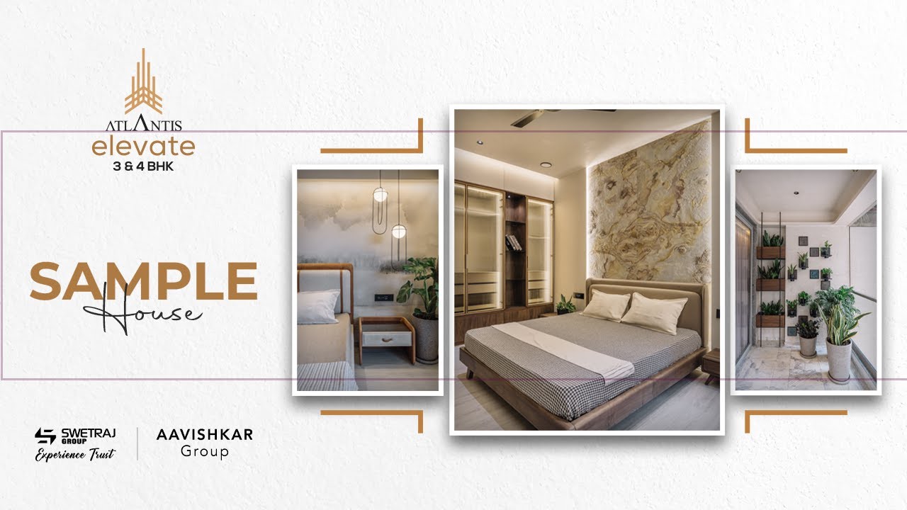 Inside the Sample House of ATLANTIS ELEVATE | Premium 3BHK in ...