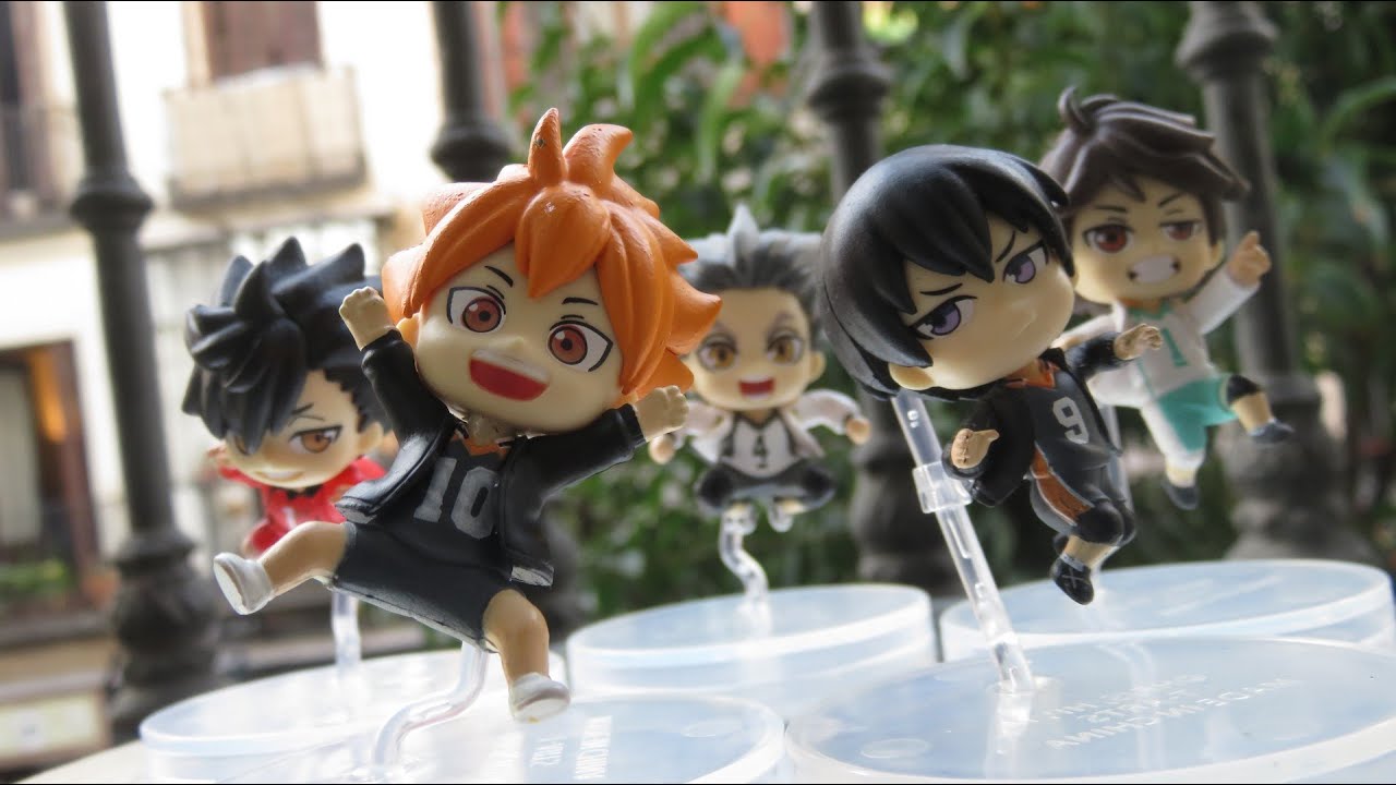 HAIKYUU!! Pyonkore Figure - FULL SET - Unboxing [ GASHAPON ] - YouTube