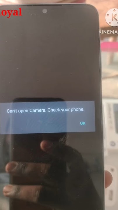 Can't open camera check your phone. Samsung A14 Camera not working #smartphonepics #ibroyal ...