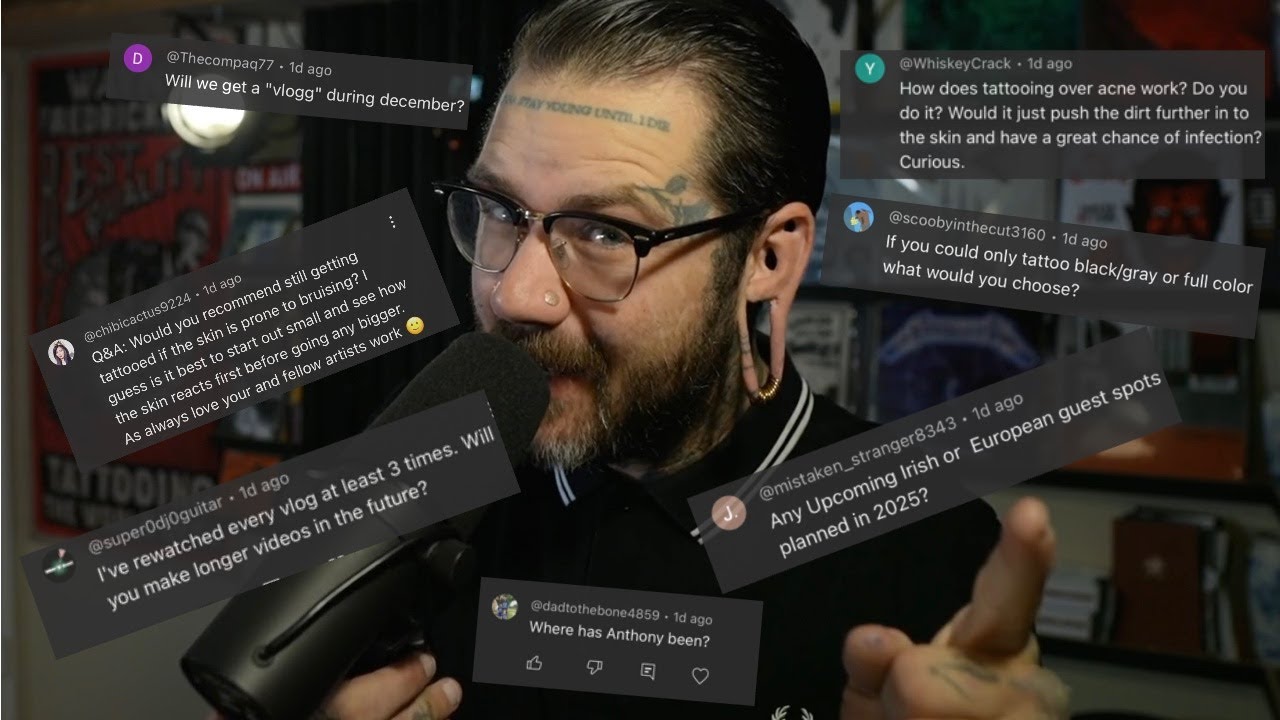 ( Tattoo Artist ) Answers Your Questions | Wayne Fredrickson | - YouTube