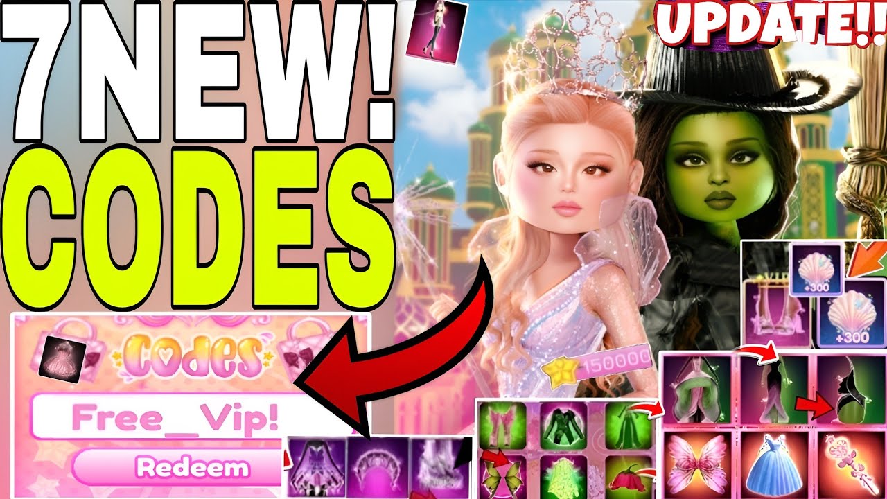 New Update Dress To Impress Codes 2025 | OP Secret Rewards (Roblox ...
