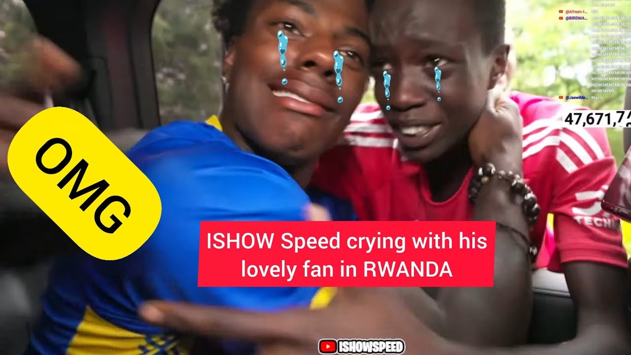ISHOW Speed, OMG real love with Fan All Crying SUUUU!! #ishowspeed # ...